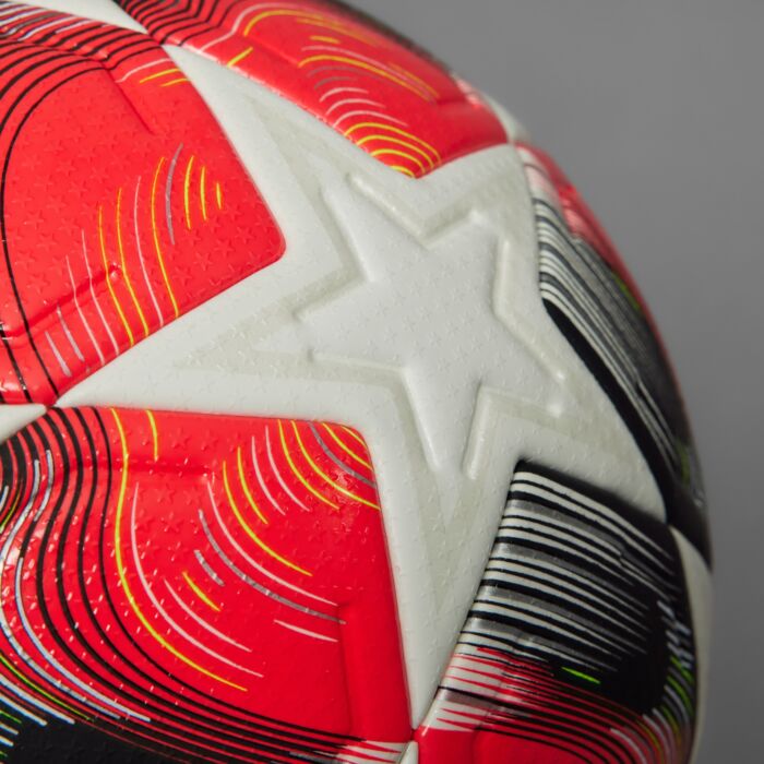 Adidas Champions League Fired Up Ball - White / Red – Playmaker Sports